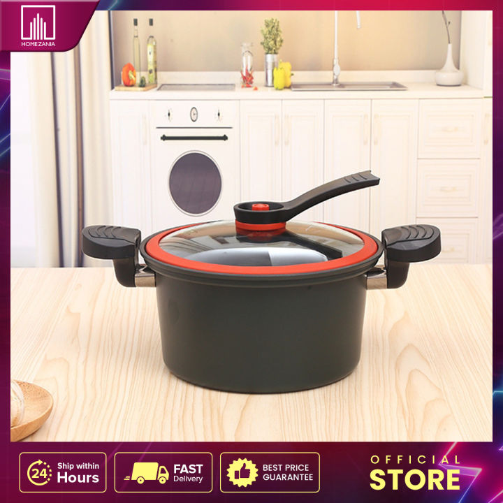 HomeZania Store Affordable Micro Pressure Cooker with Non-stick Coating ...