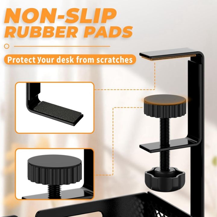 【PUR】-Cable Management Under Desk, Under Desk Cable Management Tray ...