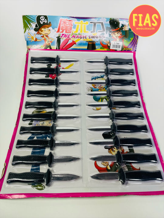 20 Pieces Magic Knife Toy Pad | Lazada PH