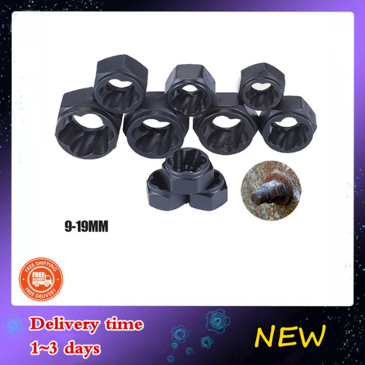 Universal Damaged Nut Remover 10Pcs/set Nuts Extractor Socket Wrench Tools Parts | Lazada PH