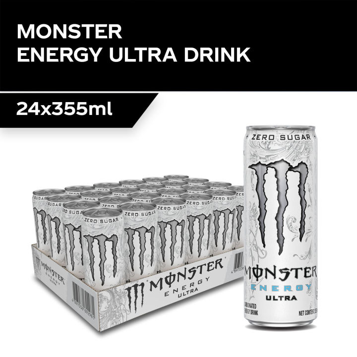 Monster Energy Ultra Drink Can 355ml (4s/24s) | Lazada