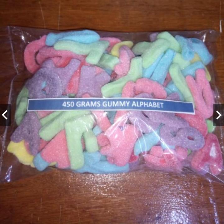 1 Kg Gummy LETTERS Fun Alphabet | Lazada PH