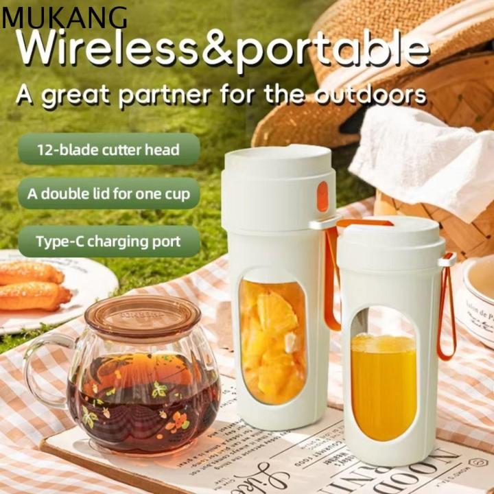 MUKANG Dây treo Máy trộn trái cây chạy điện Khóa an toàn Có ống hút ...