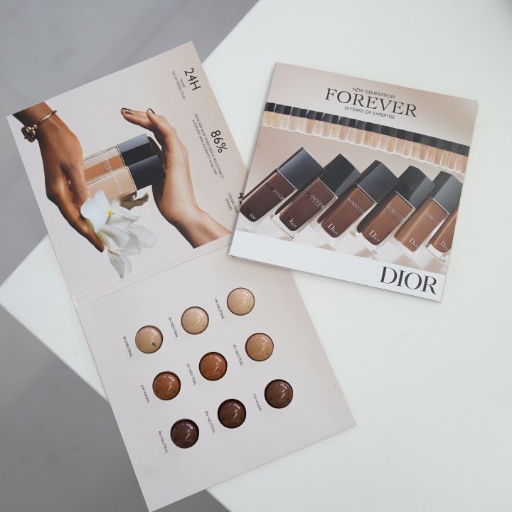 Dior's new forever moisturizing gel permanent liquid foundation color ...