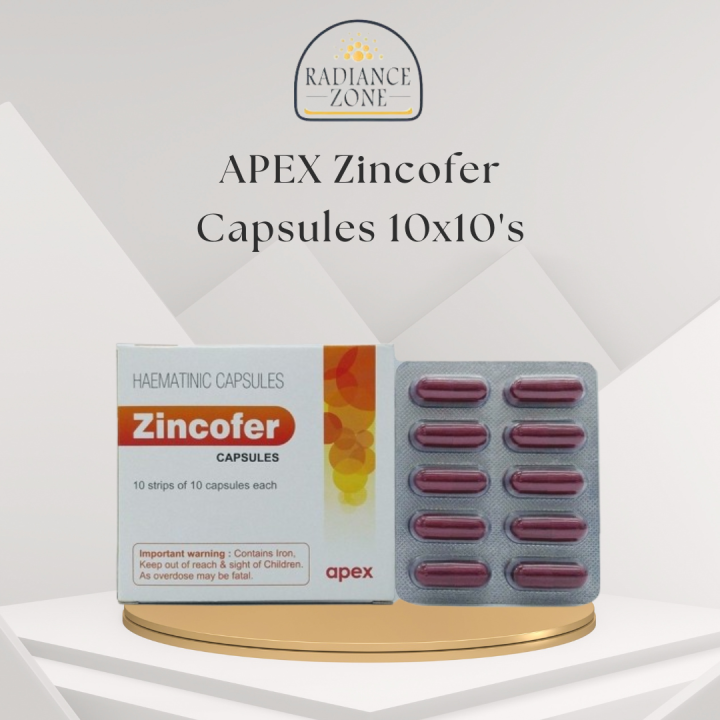 Zincofer Capsules 10x10's | Lazada