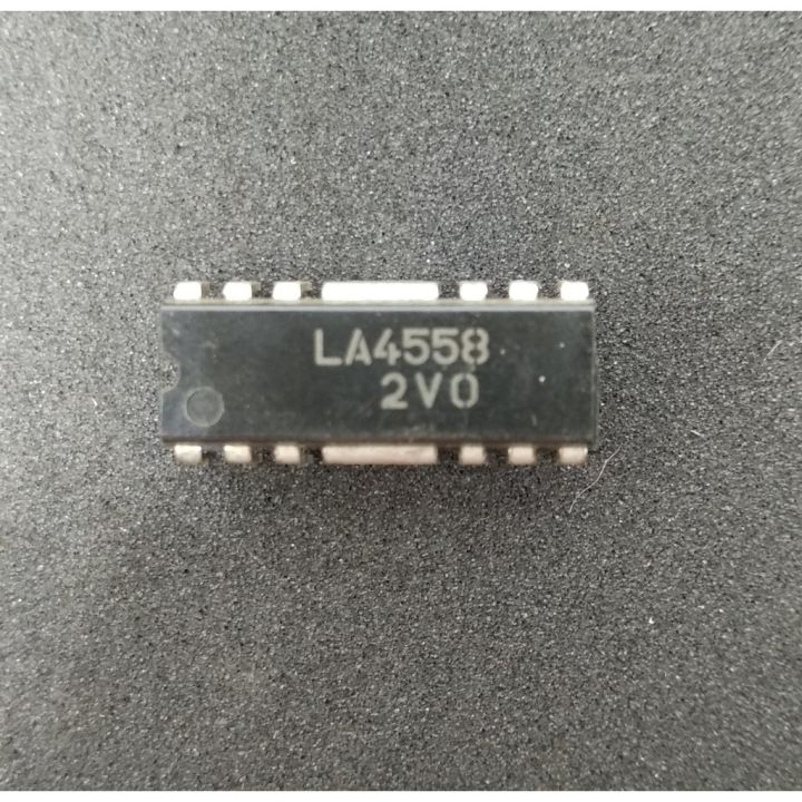 IC LA4558 2-Channel AF Power Amplifier | Lazada Indonesia