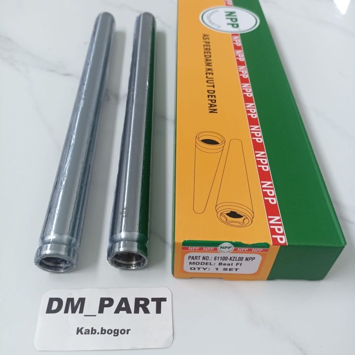 As shock shok sok pipe batang pipa besi depan alu alu fork honda BEAT ...