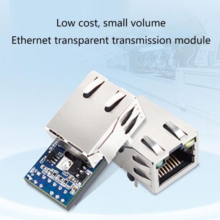 UART To Ethernet Converters Serial Port Transparent Transmission Module USRK5 UART TTL RJ45 ...