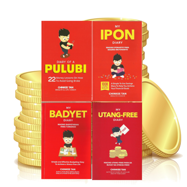 CHINKEE TAN bundle ( My Ipon Diary , My Badyet Diary , My Utang-Free Diary , Diary of A Pulubi ...
