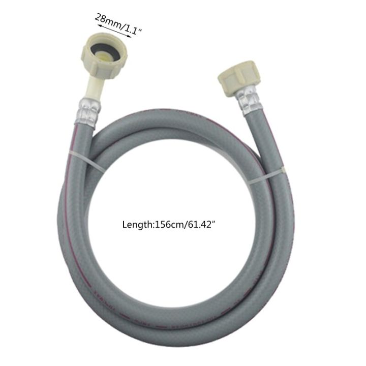 3/4 Thread Washing Machine Inlet Pipe with Connectors Water Feed Fill ...