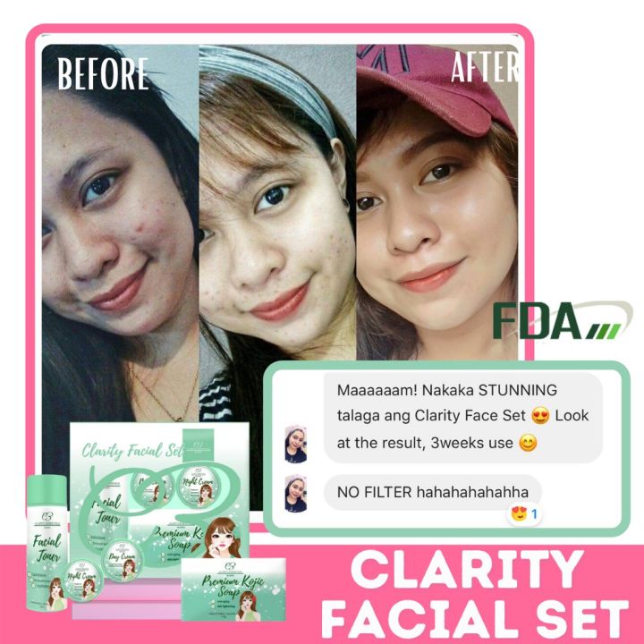 REJUVENATING FACIAL SET | GLASS SKIN EFFECT by CLARITY ESSENTIALS | FDA ...