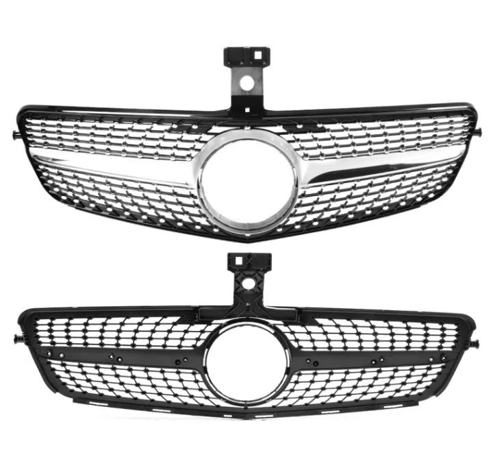 สไตล์เพชรกระจังหน้ากระจังหน้าอะไหล่กระจังหน้าปรับพอดีสำหรับ Mercedes ...