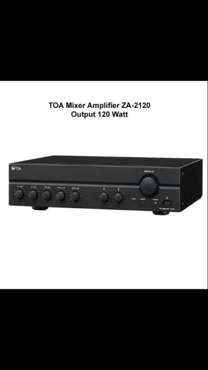 AMPLIFIER TOA ZA2120/ZA 2120 ( ORIGINAL ) | Lazada Indonesia