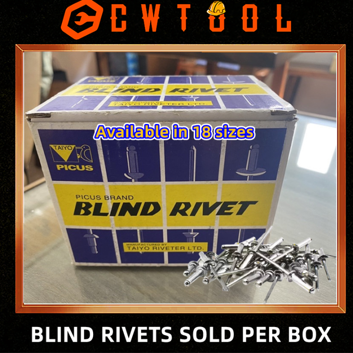 PER BOX-Brand Rivets Brand New Aluminum High Quality Blind Rivets Low ...