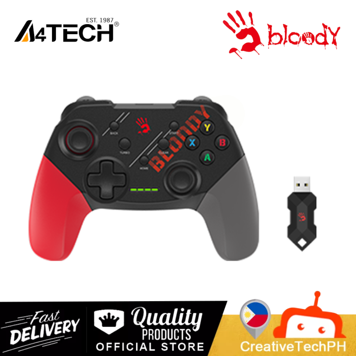 A4TECH BLOODY GPW50 Multi-Platform 2.4G Wireless & USB Gaming ...