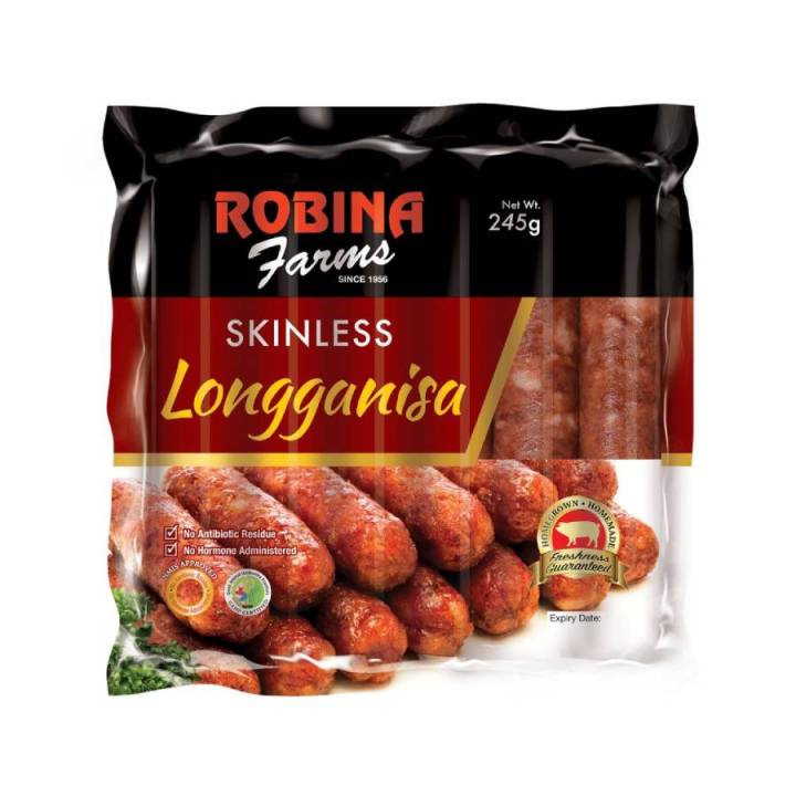Primera Skinless Longganisa (245g) by Robina Farms - [Same Day Delivery ...