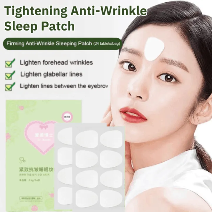 Firming Anti-Wrinkle Sleep Patch Forehead Lines Repair Mask Wrinkle ...