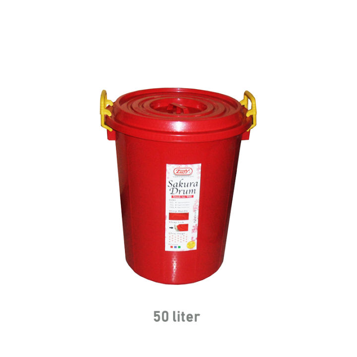 Zooey Sakura Drum / Water Container 50 Liters ZP950S | Lazada PH