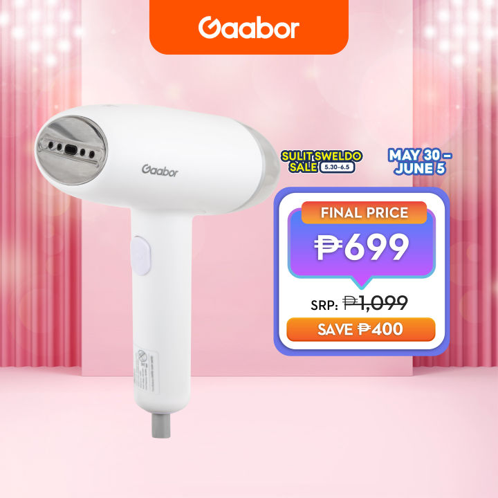 Gaabor Handheld Iron Stainless Steel Ironing Board 1200W High Power ...