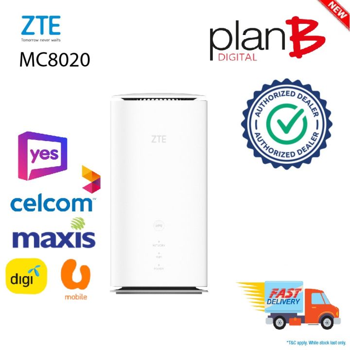 5G ZTE MC8020 ROUTER WiFi MODEM [1 YEAR WARRANTY FROM ZTE MALAYSIA ...