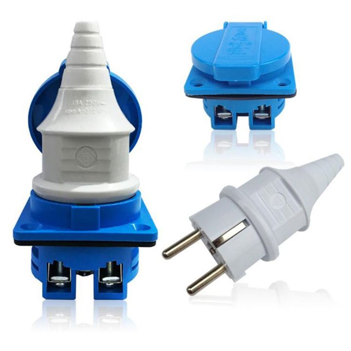 【LALA】 Generator Special Plug Original Gasoline Generator Two-hole Plug ...