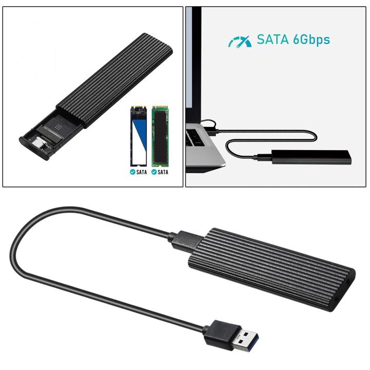 Moon Pomelo M.2 NGFF SATA SSD to USB 3.1 SSD Reader Enclosure Case ...