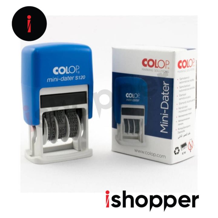 COLOP (Mini-Dater) Self-Inking Stamp / Cop Tarikh Dakwat | Lazada
