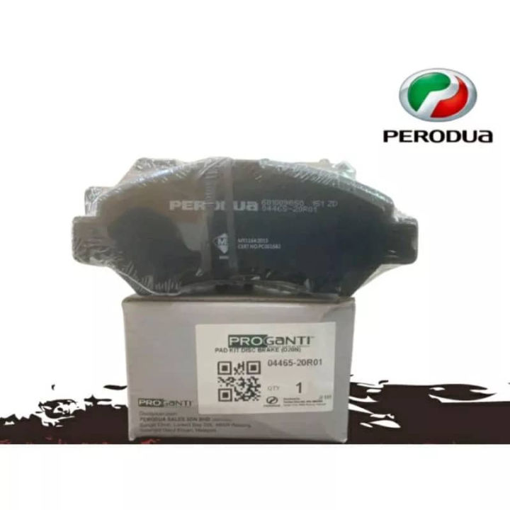 04465-20R01 PERODUA MYVI 1.3 1.5 D20N 2018 FRONT DISC PAD | Lazada