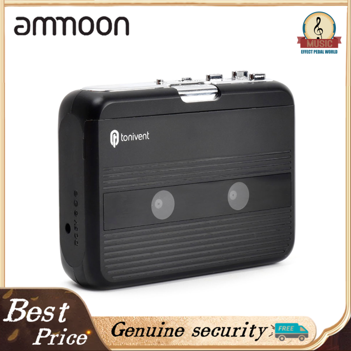 Mini Cassette Player Tape Record FM Radio with 3.5mm Headphone Jack ...