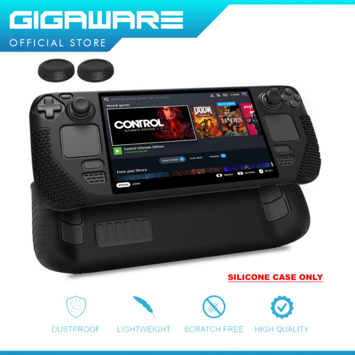COD Steam Deck Silicone Case All-Inclusive Drop Proof Cover with Button ...
