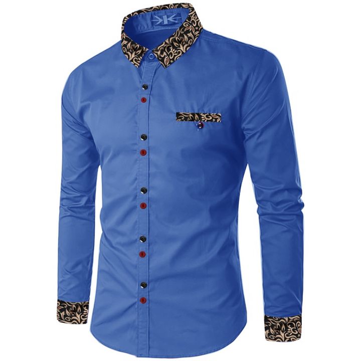 Kemeja Pria Lengan Panjang Niks Model Slimfit | Lazada Indonesia
