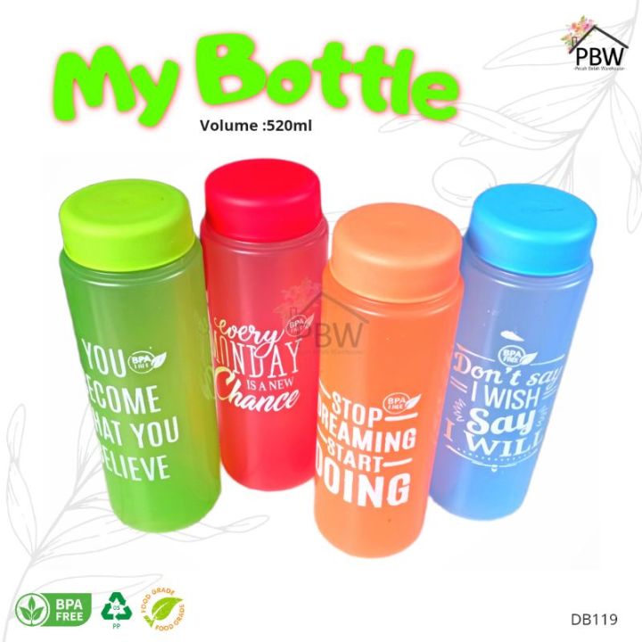 Botol Minum Plastik My Bottle / Souvenir Ulang Tahun Anak / Hampers | Lazada Indonesia