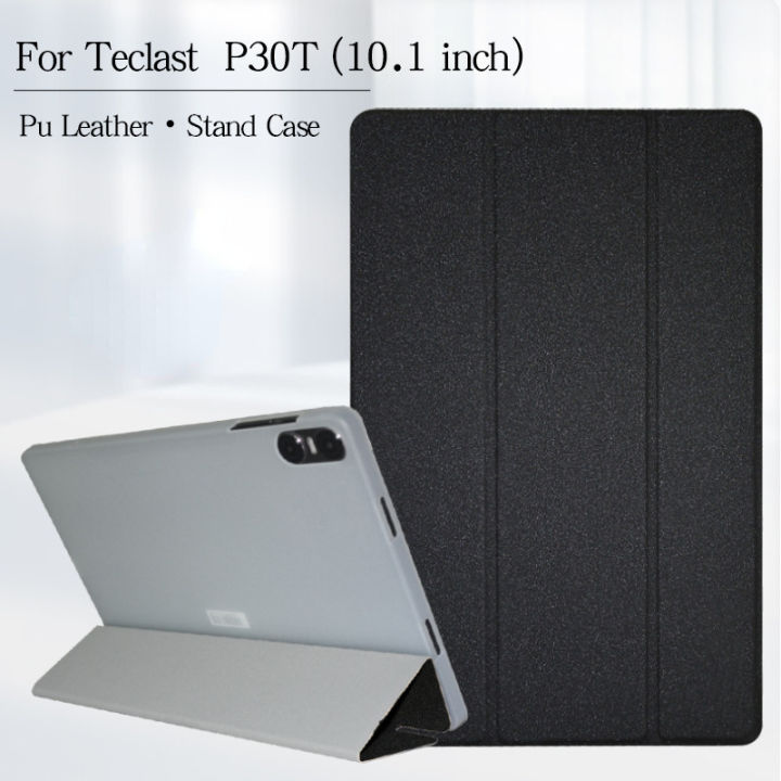 เคสสำหรับแท็บเล็ต Teclast P30T 10.1นิ้วฝาพับเป็นผิวนอกเนื้อนิ่ม TPU ...