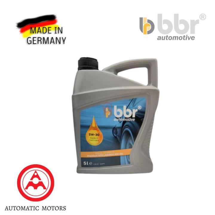 BBR Engine Oil 5W30 Fully-Synthetic Premium VSX Performance For Turbo ...