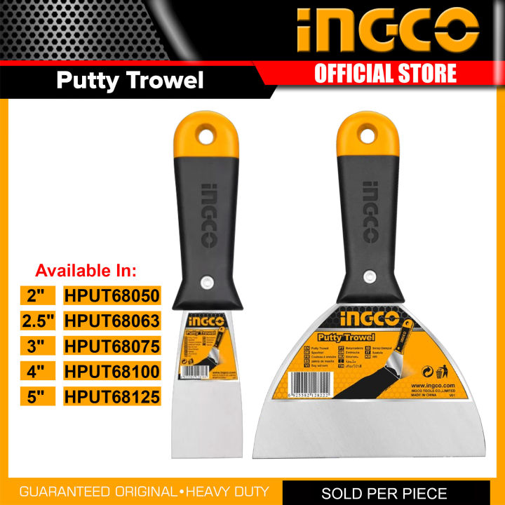 INGCO Putty Trowel Scraper For Wall Scraping Tool 2" HPUT68050 | 2.5 ...