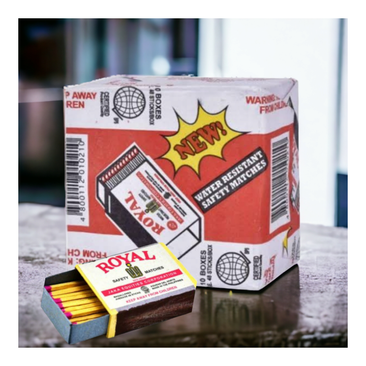 WISHMART Posporo Matches 10 boxes per Pack. Ito talaga kinalakihan ...