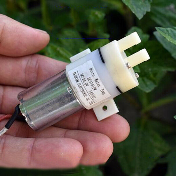 yingke Dc 24v Micro 370 Carbon Brush Motor Pump Diaphragm Self-priming Vacuum Pump Water Suction ...