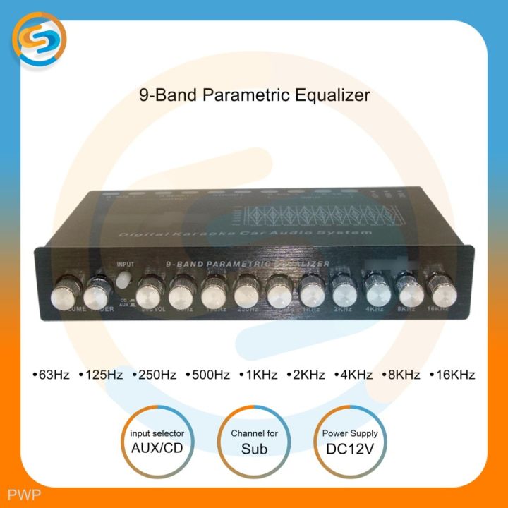 Parametrik Pre amp - parametric equalizer preamp 5 band pwu pwp ...