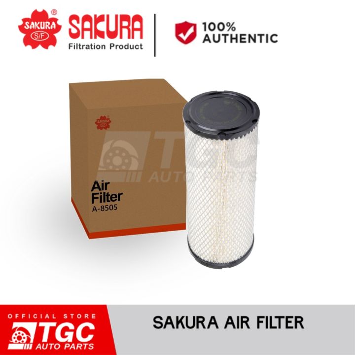 Sakura Air Filter A8505 Tcm - 2080103361 / Caterpilllar 134-8726 P822768 1Pc | Lazada PH