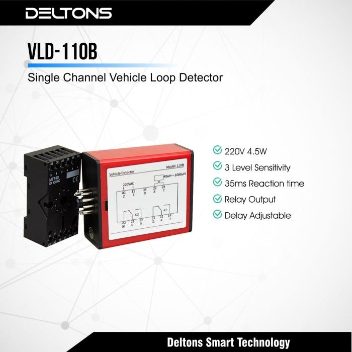 VEHICLE LOOP DETECTOR VLD INDUCTIVE LOOP SENSOR METAL KENDARAAN 220V -PENDETEKSI LOGAM | Lazada ...