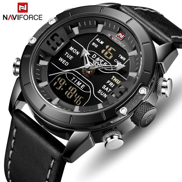 NAVIFORCE 【One Year Warranty】Watches Top Brand Luxury Analog Digital ...