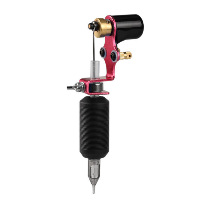 Professional Tattoo Machine with Cartridge Needle and Silicone Handle ...