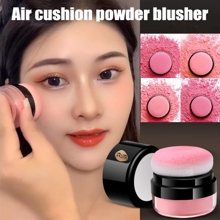 Soft Face Blusher Powder Cheek Nourishing Brightening Complexion Blush ...