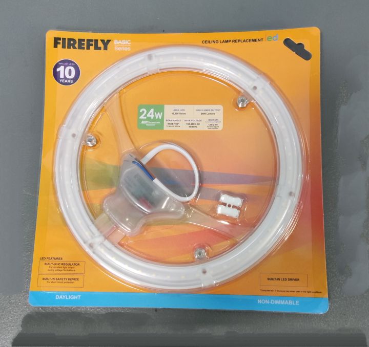 FIREFLY Basic Series LED Circular (LED Ceiling Lamp Replacement) 24 ...