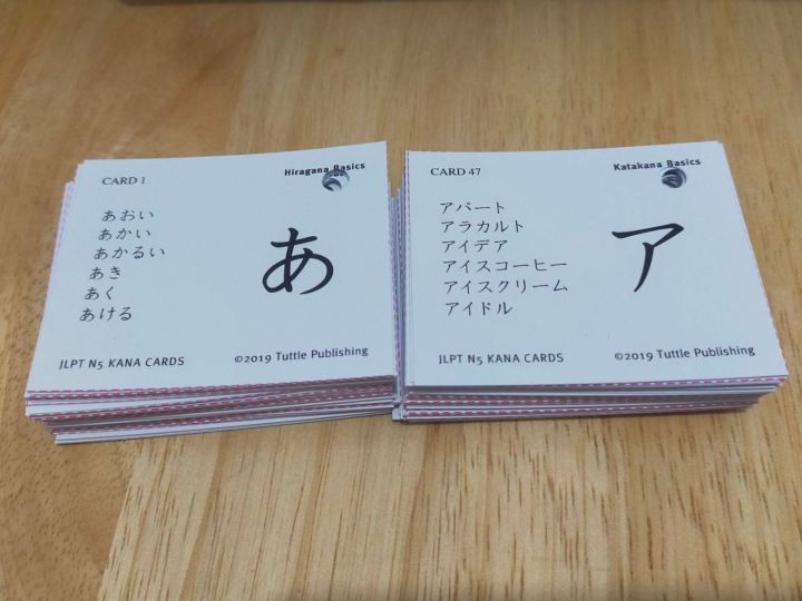 Hiragana and Katakana Flashcards | Lazada PH