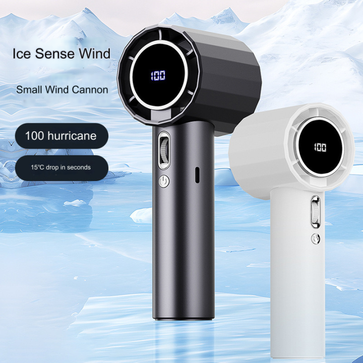 Handheld F08 with Digital LED Display and 100 Wind Speed Function Turbo ...