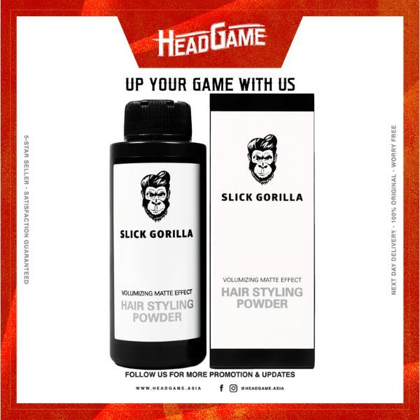 [Original] Slick Gorilla Hair Styling Powder (20g) | Lazada