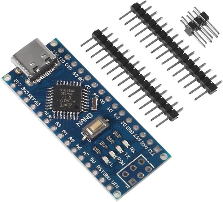 Arduino Nano V3.0 Board Ch340/atmega+328p, Type-c Connection Compatible ...