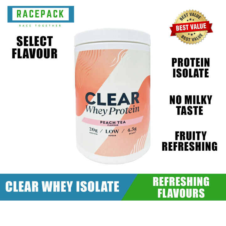 MyProtein Clear Whey Isolate Powder 20 35 Servings No Milky Taste ...