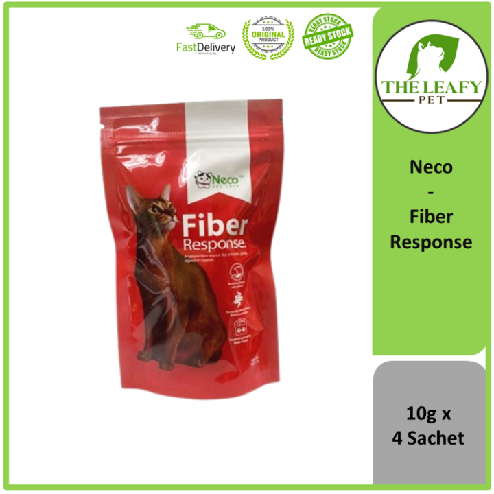 Neco Fiber Response for Cat- 10g x 4 Sachet | Lazada